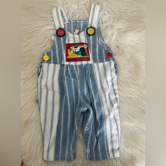 Bottoms | Late 8s Vintage Overalls 36 Months | Poshmark